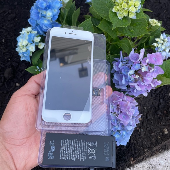 Cell Phones & Accessories | Iphone 7 White Screen Full Assembly With ...